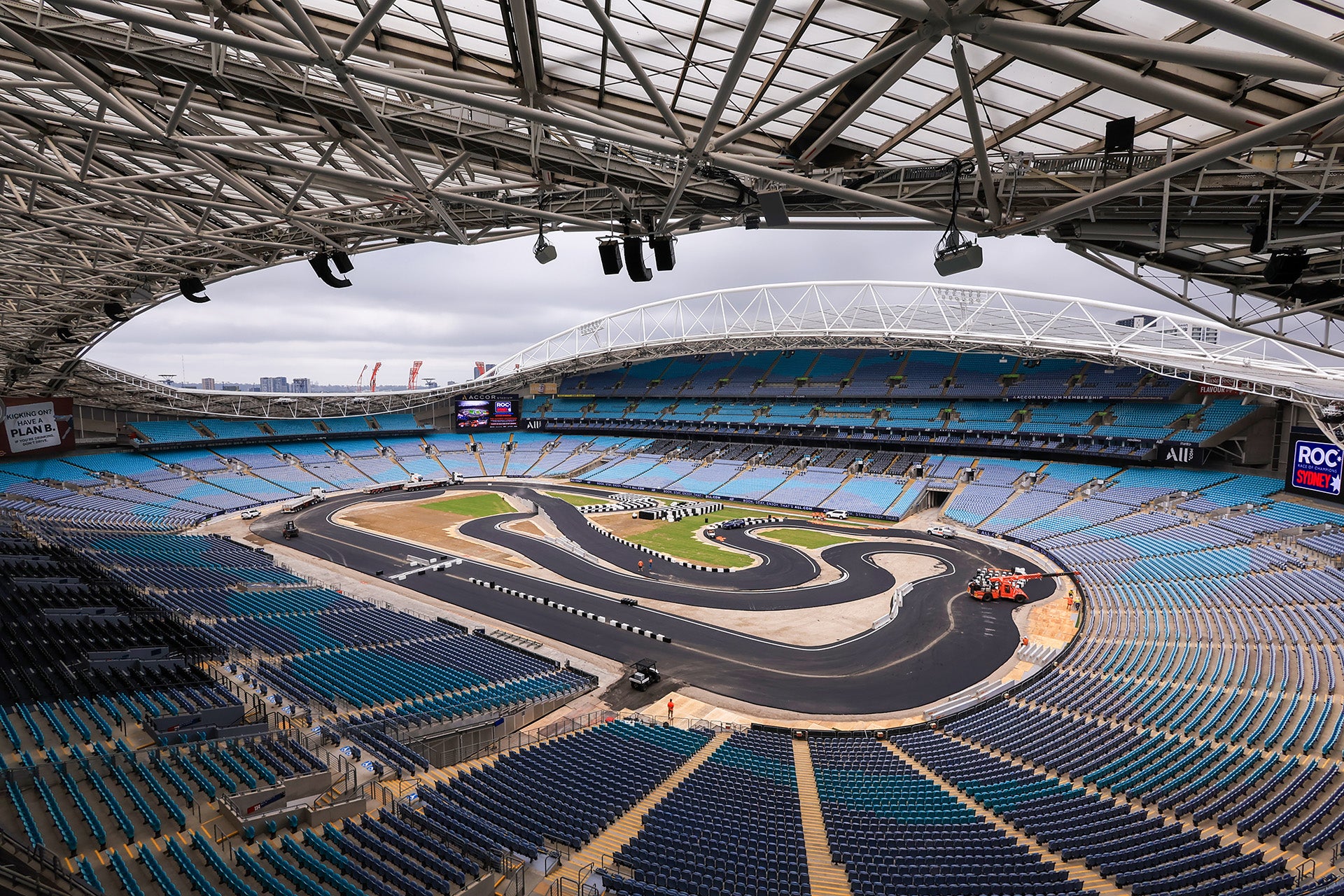 Accor Stadium almost ready for ROC after incredible transfor