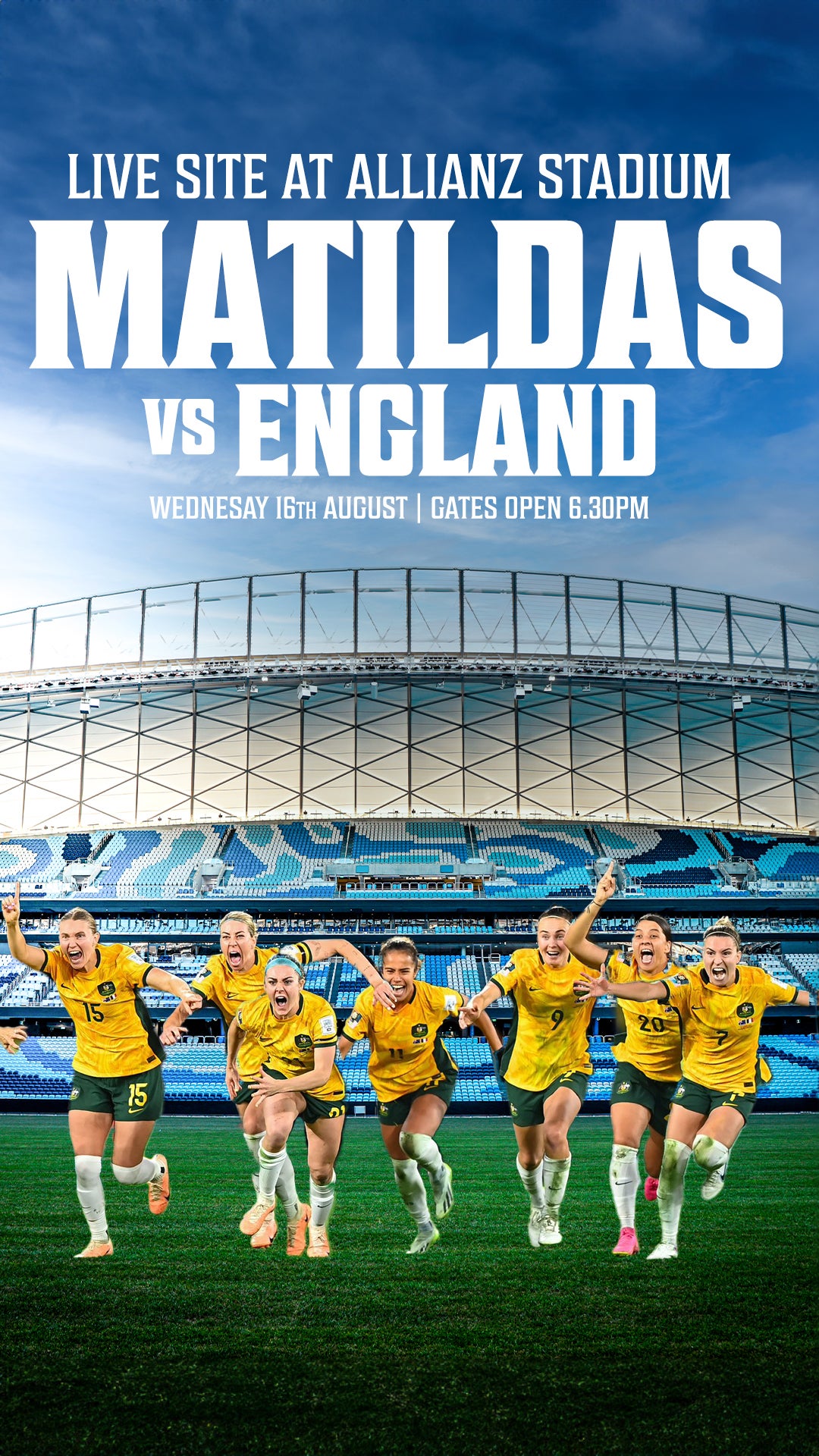 Allianz Stadium to host Matildas v Engla.. | Allianz Stadium