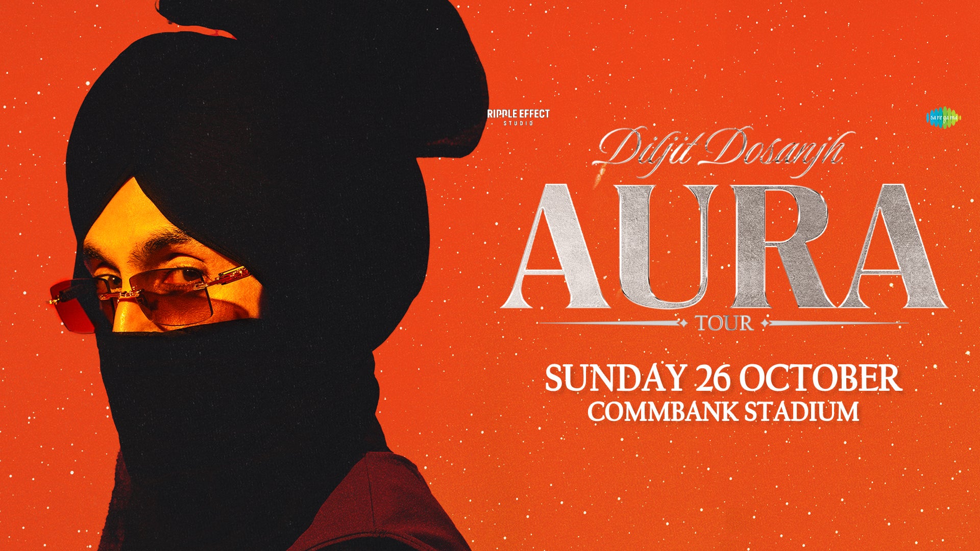 Diljit Dosanjh brings his AURA Tour to CommBank Stadium