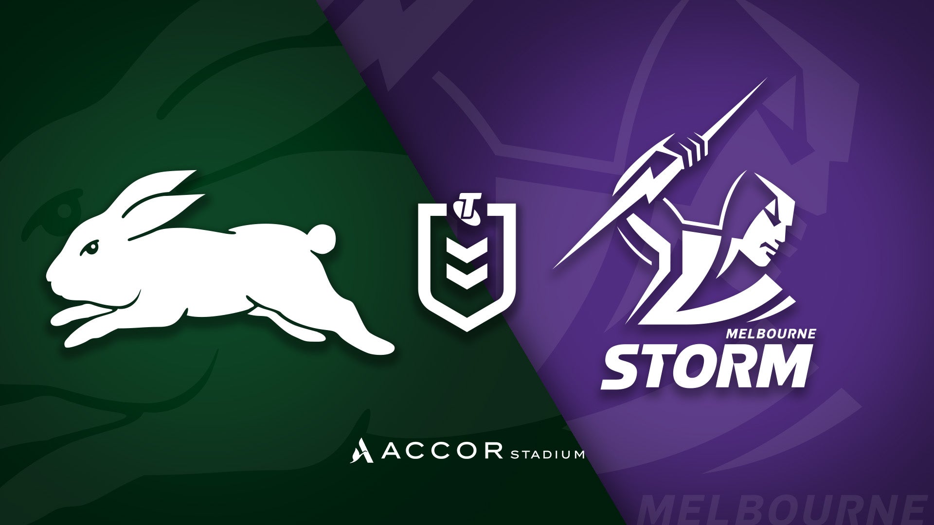 NRL Round 21 – Rabbitohs vs Storm at Accor Stadium