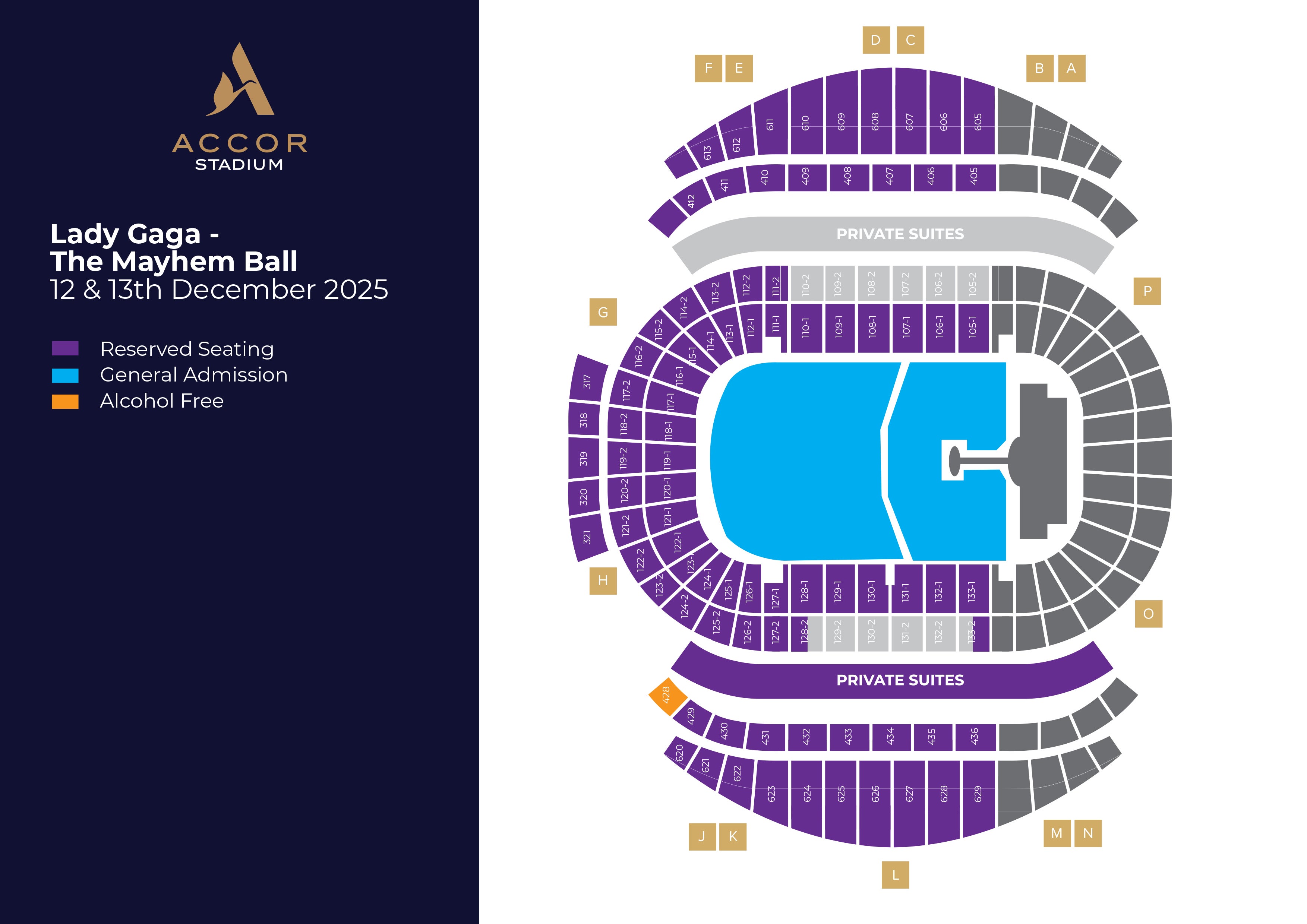 Roseland Ballroom Seating Chart Lady Gaga