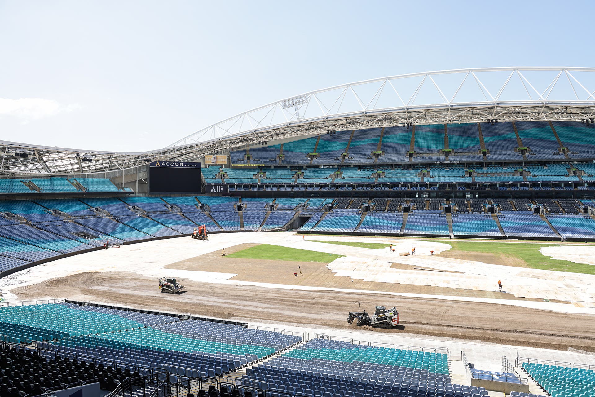 Accor Stadium almost ready for ROC after incredible transfor