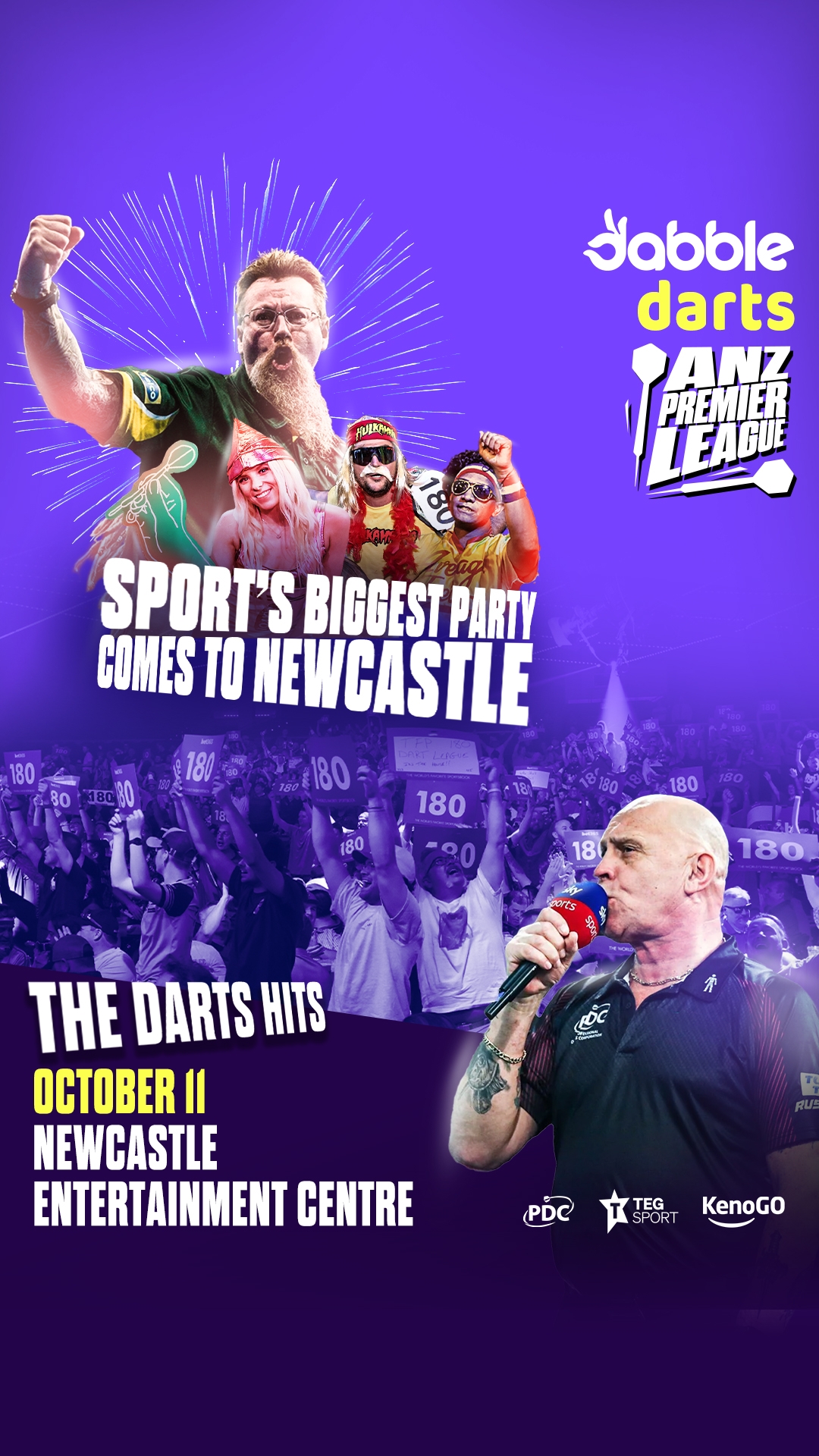 Dabble Darts ANZ Premier League - Newcastle