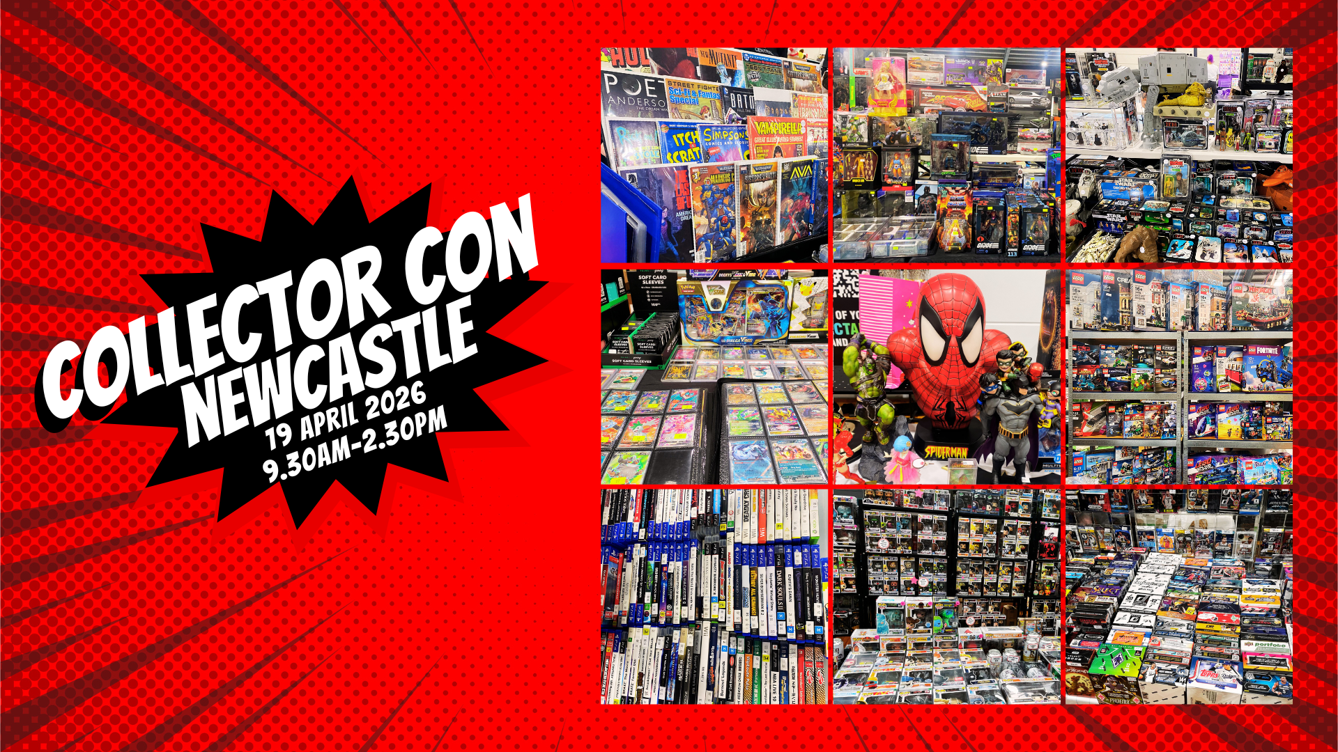 Collector Con 2025 | Newcastle Entertainment Centre