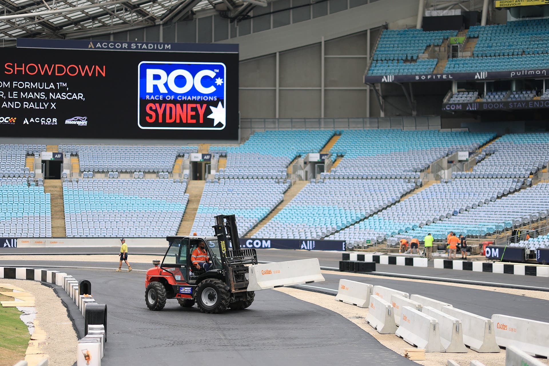 Accor Stadium almost ready for ROC after incredible transfor