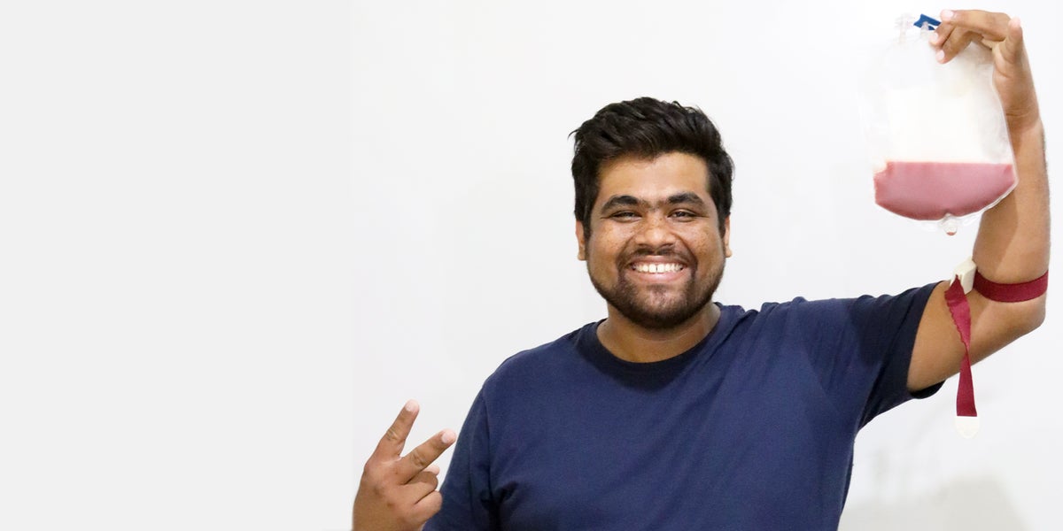 Shashank shares his story of being a lifesaver.