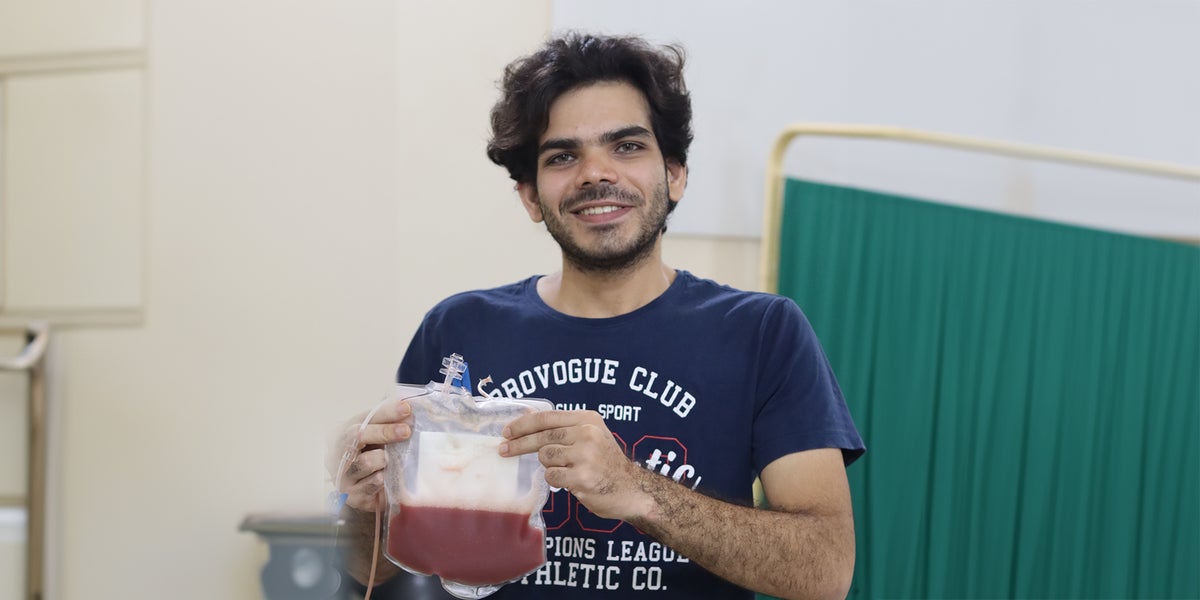 Om Pandey shares his story of saving a life.