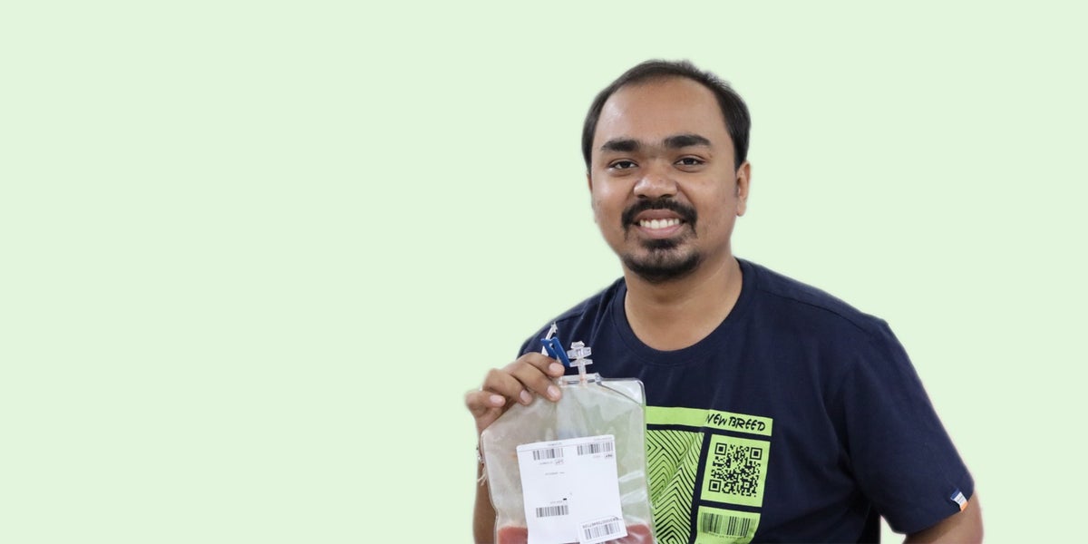 Mayur shares his inspiring lifesaving story | DKMS