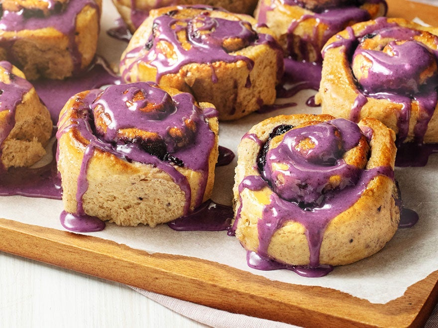 a2 Milk® | Blueberry Cinnamon Scrolls