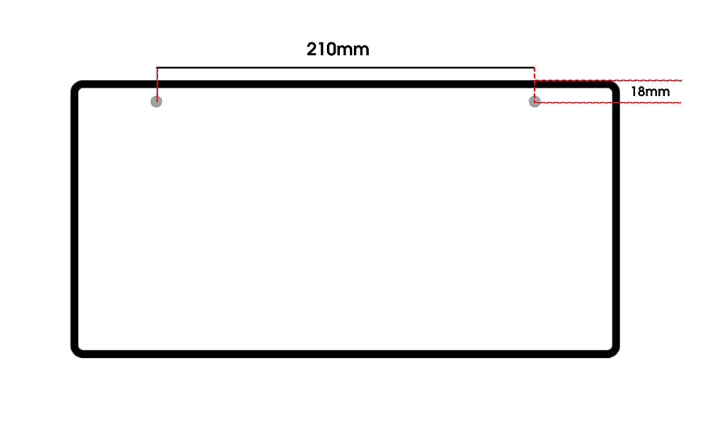 Plate Sizing & Hole Positioning Guide