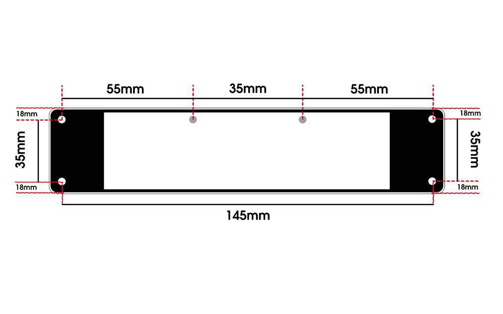 Plate Sizing & Hole Positioning Guide