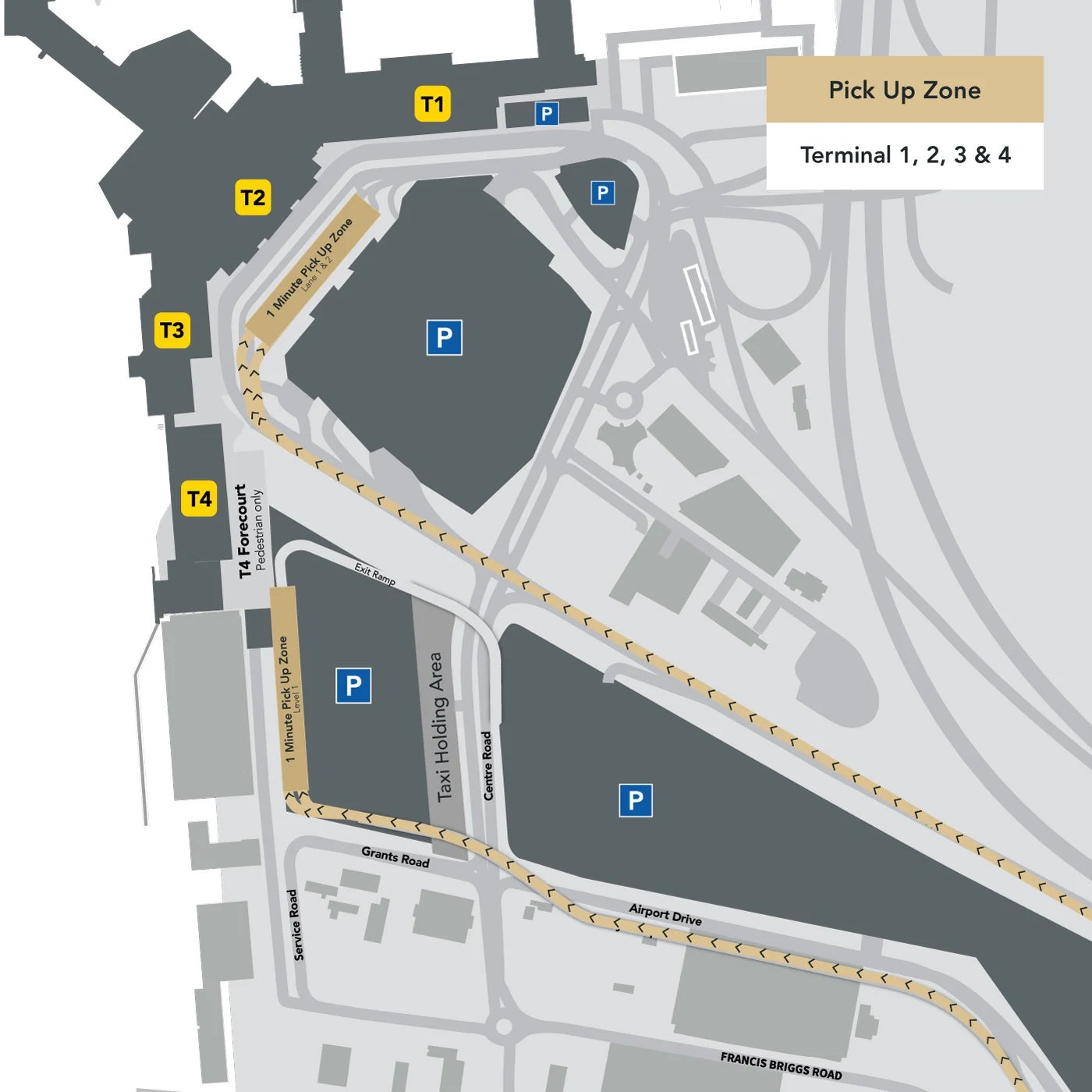 Pick-up & Drop-off | Melbourne Airport