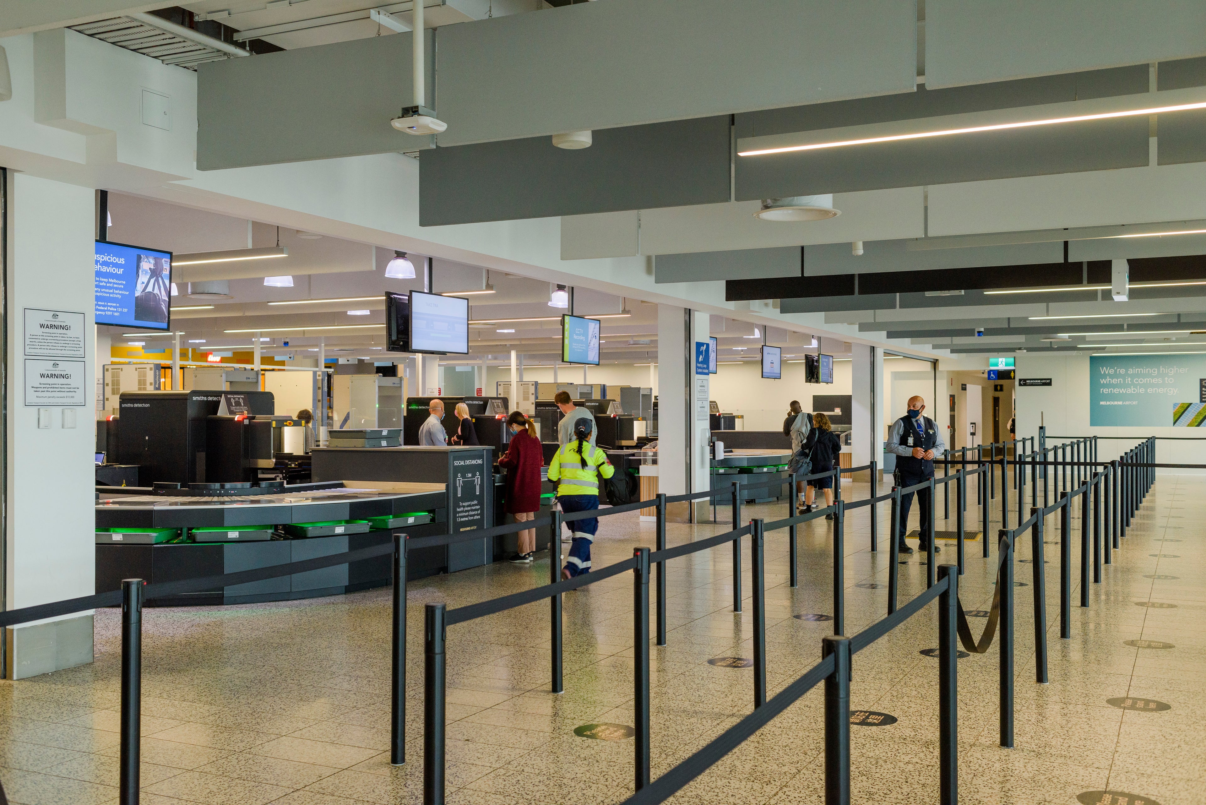 Security & screening | Melbourne Airport