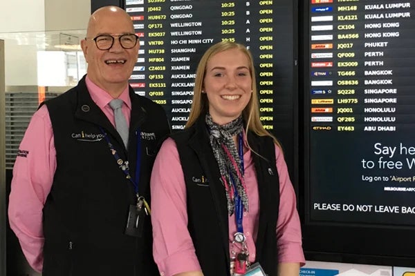 Customer Care Volunteer Program | Melbourne Airport