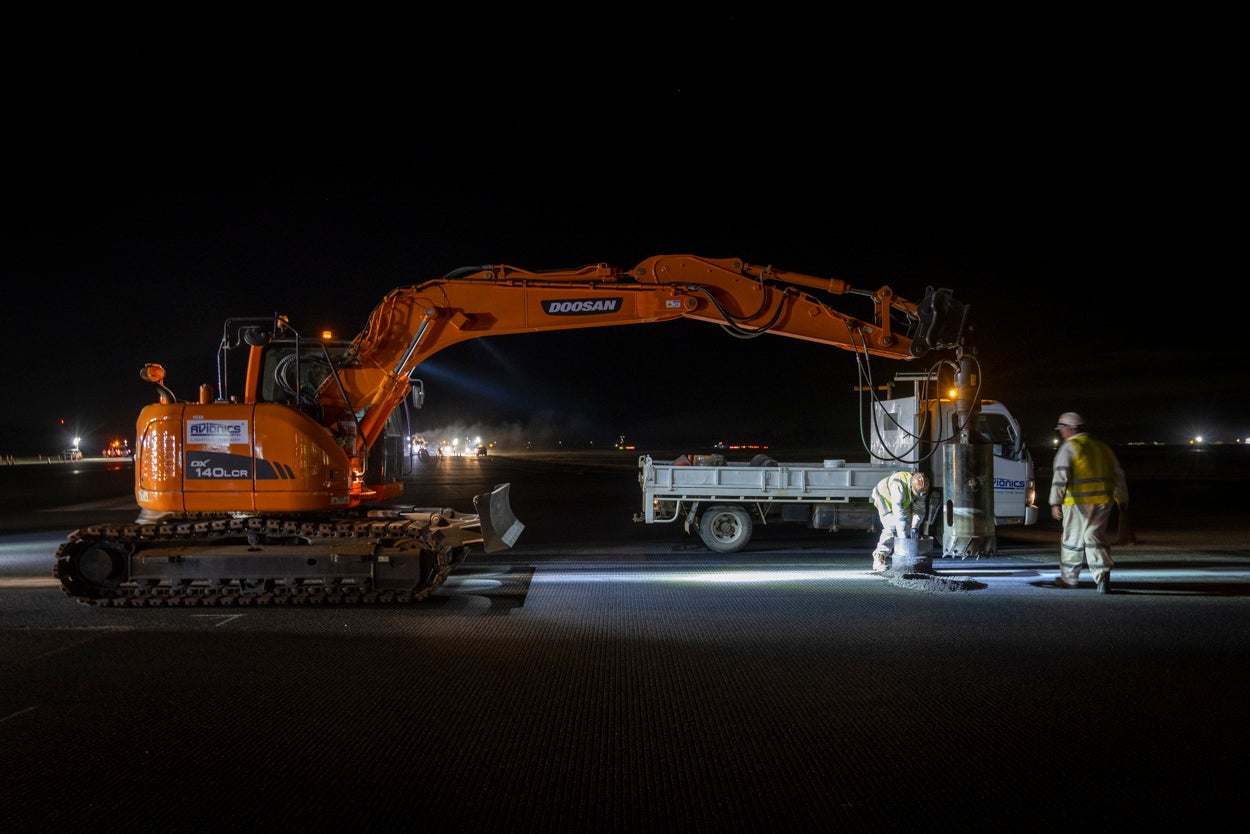 Runway Maintenance Project | Melbourne Airport