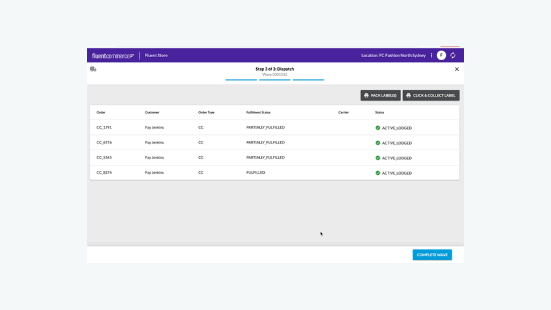Fluent Commerce Docs