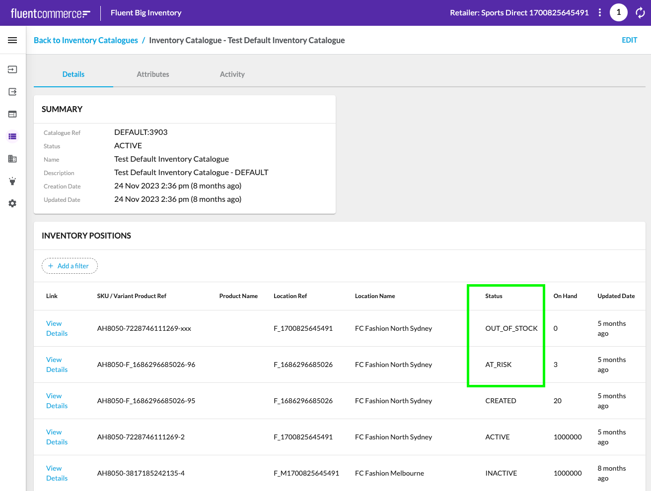 Introducing new Reference Statuses: manage Inventory proactively to ...