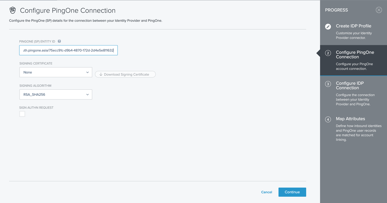 Configure Okta connection via SAML
