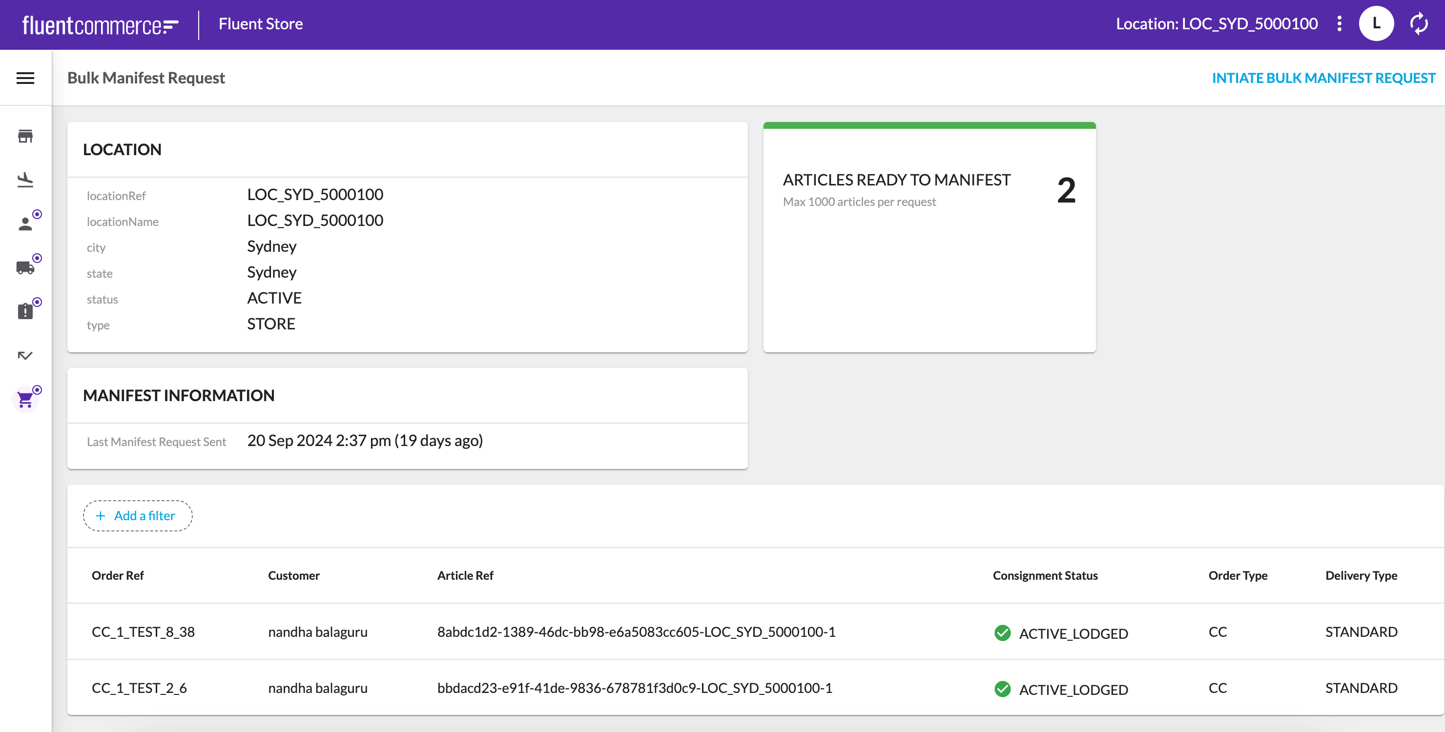 Bulk Manifesting using the Shippit Connector