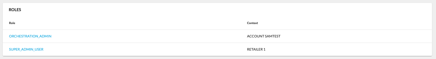 Users Configuration Overview
