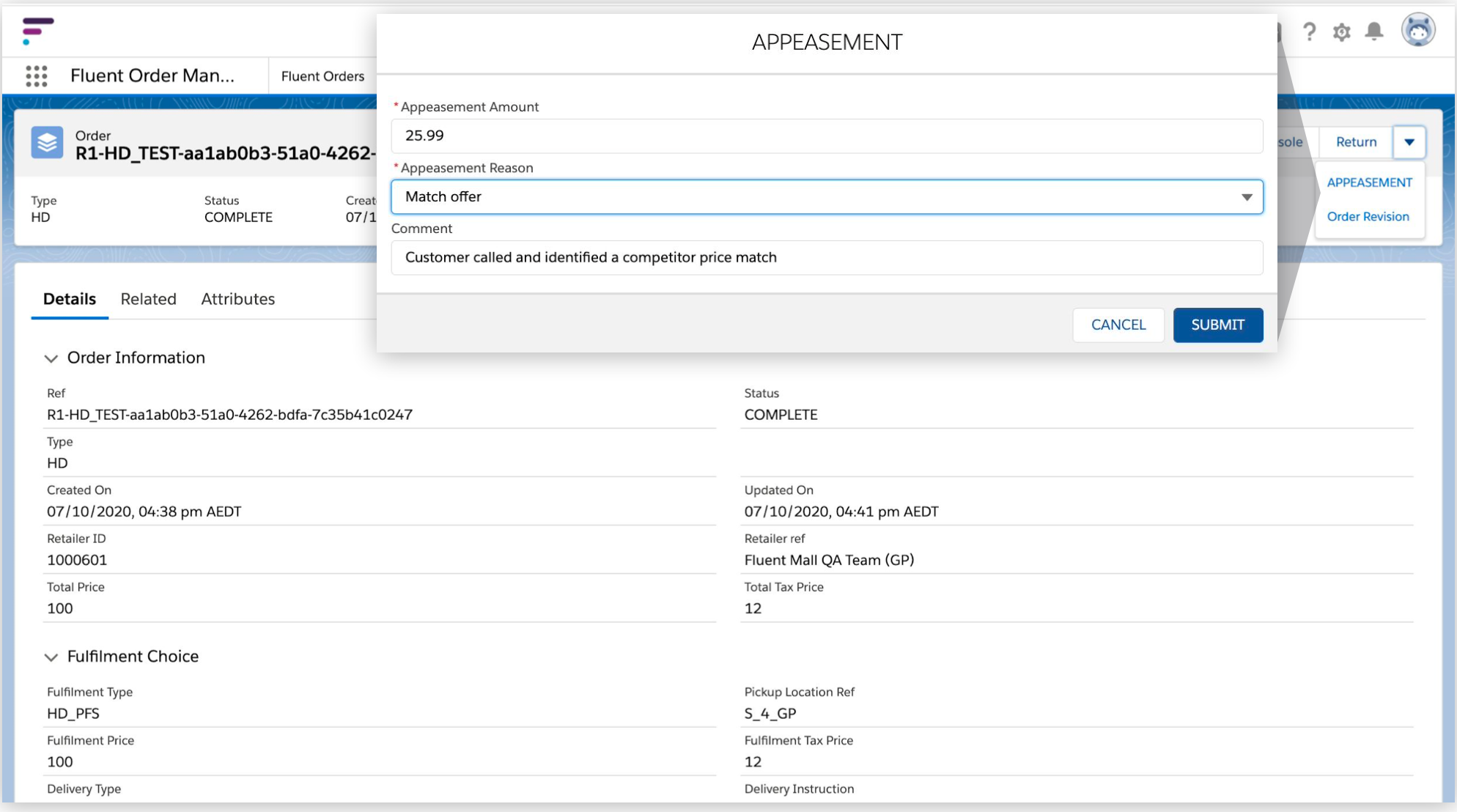 Salesforce Service Cloud (SFSC) connector