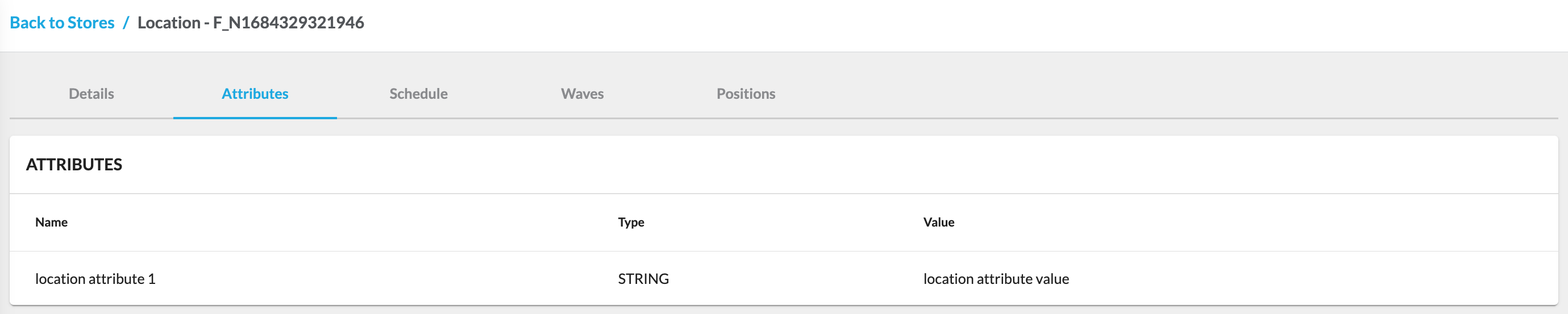 Fluent Store Configuration in OMS Web App