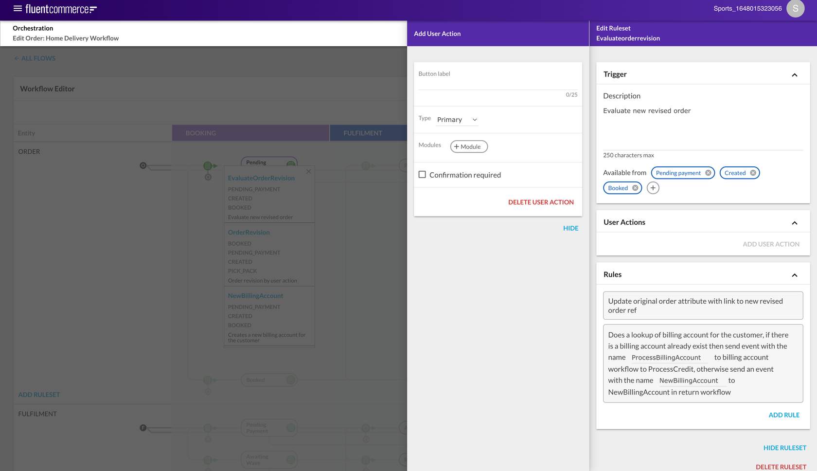 Working with Rulesets