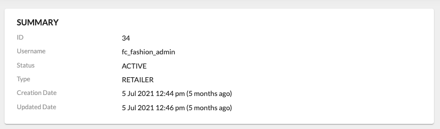 Users Configuration Overview