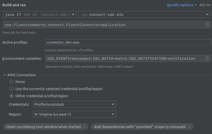 Dev Environment Setup for working with the Connect SDK