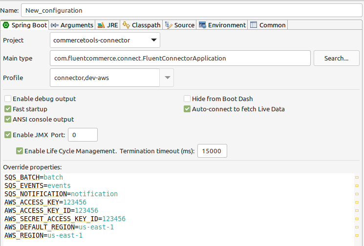 Dev Environment Setup for working with the Connect SDK