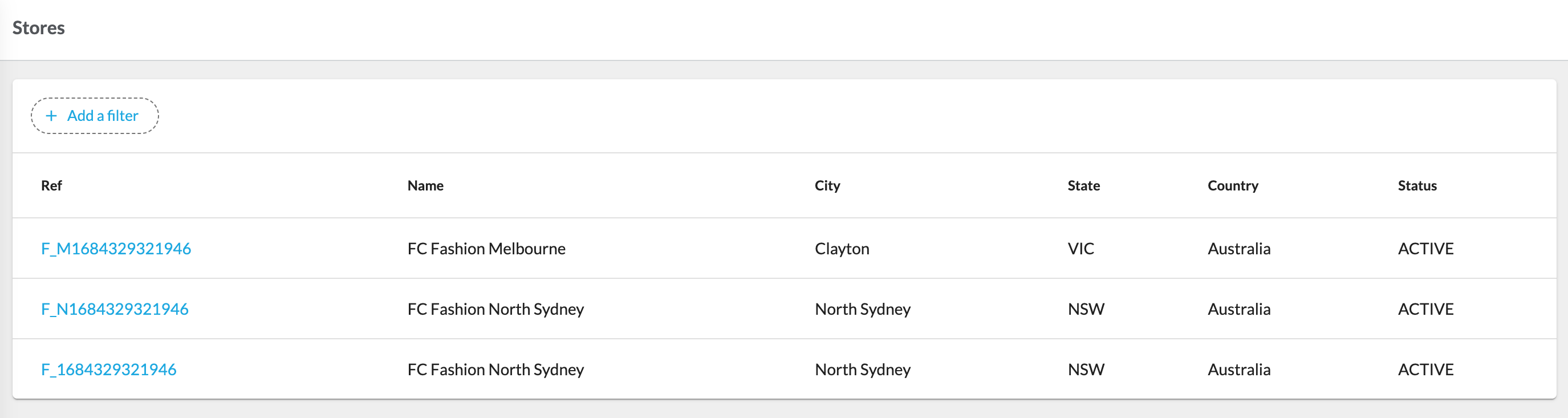 Fluent Big Inventory Web App