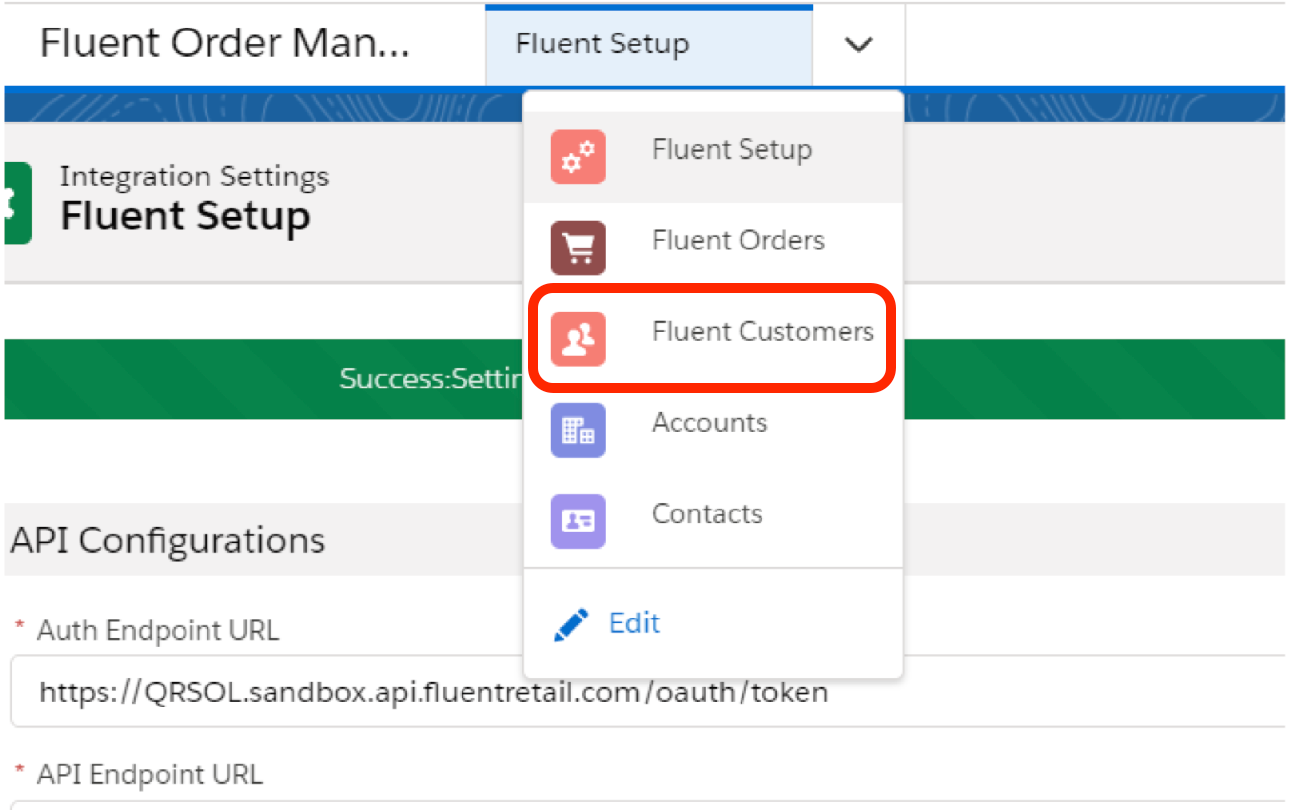 Fluent Order Management App for Salesforce Service Cloud (SFSC)