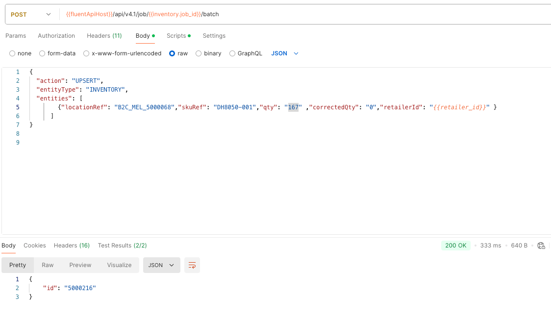 Reference behaviour: Inventory Batch, Inventory Position and Inventory ...