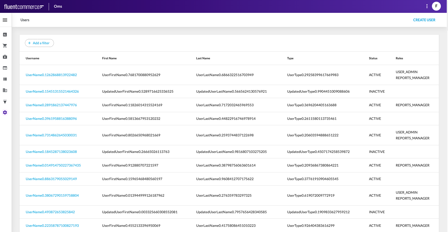 Users Configuration Overview