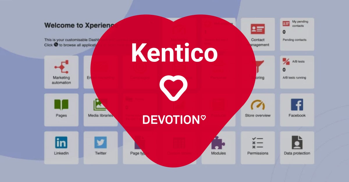 Devotion Loves Kentico