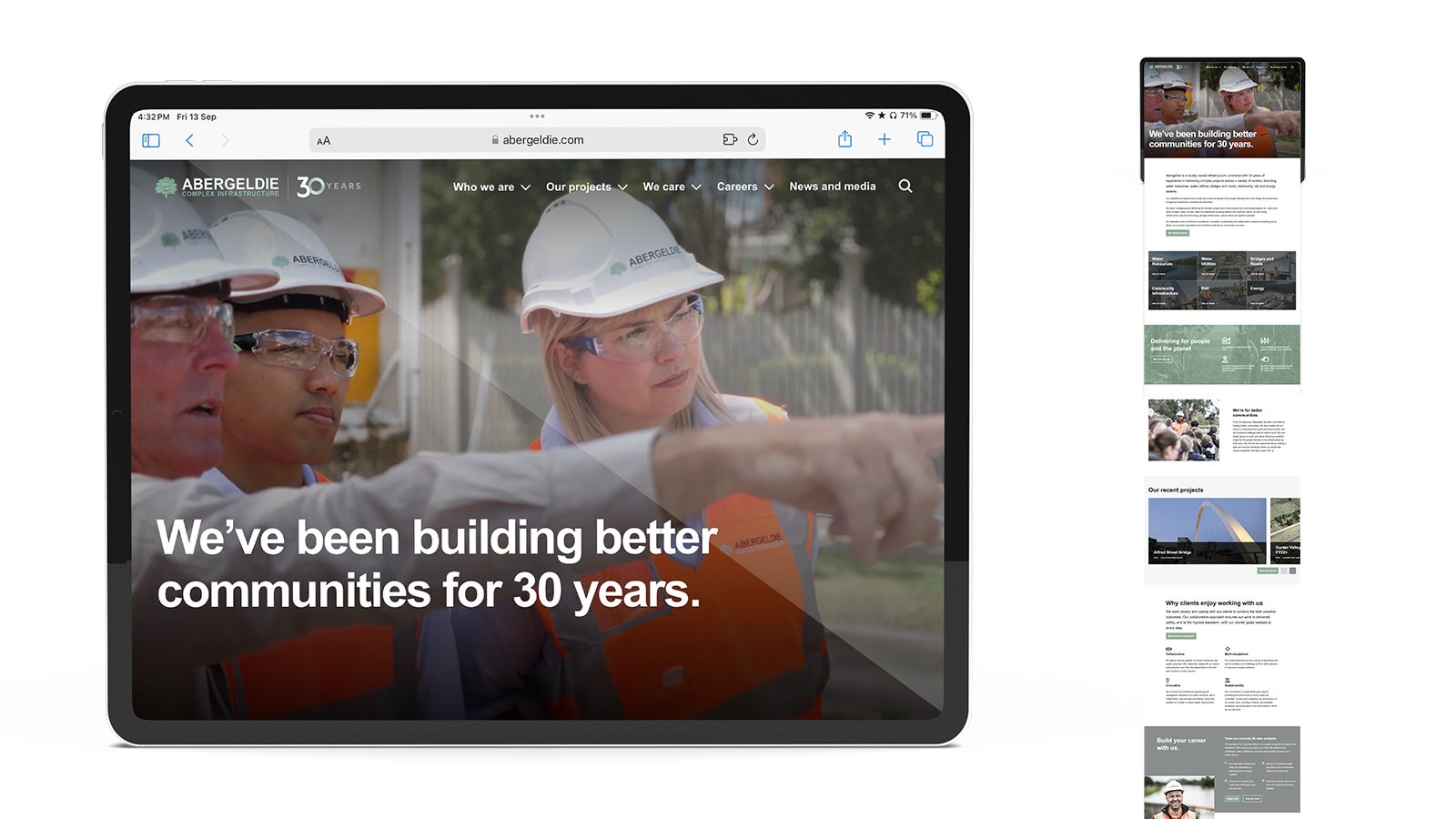 Website Development | Abergeldie | Devotion Digital