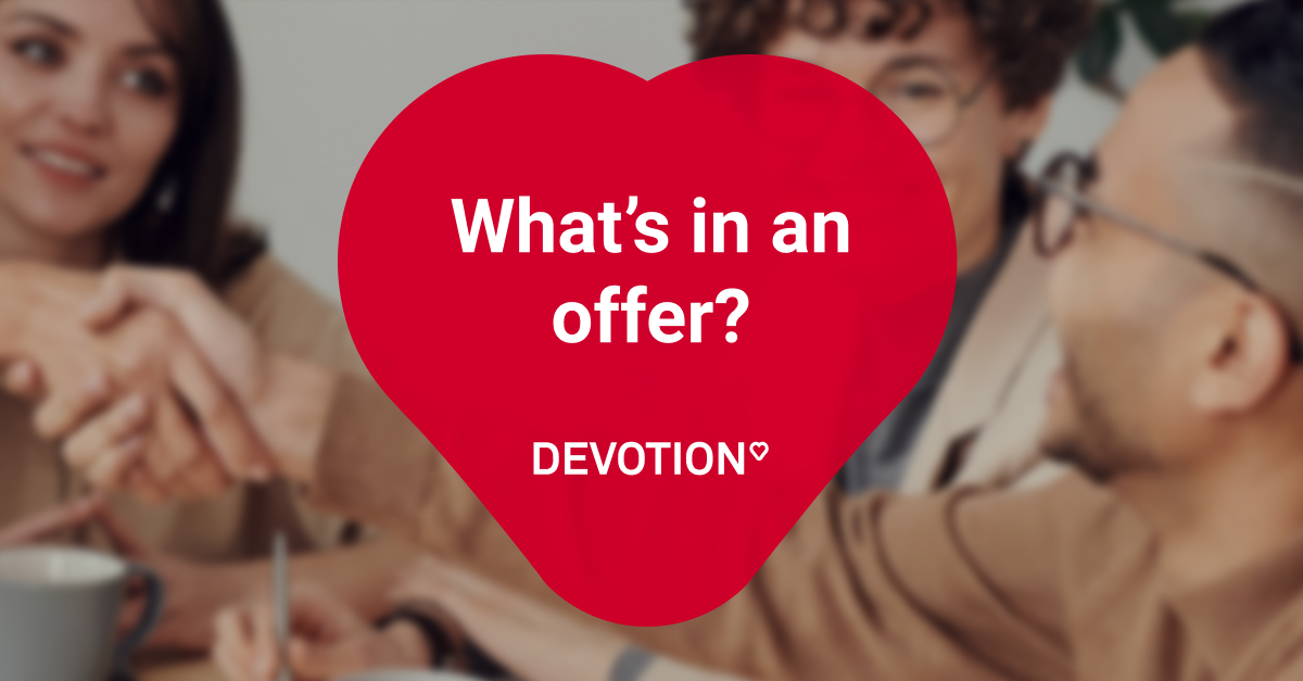 What's in an offer? | Strategy | Devotion