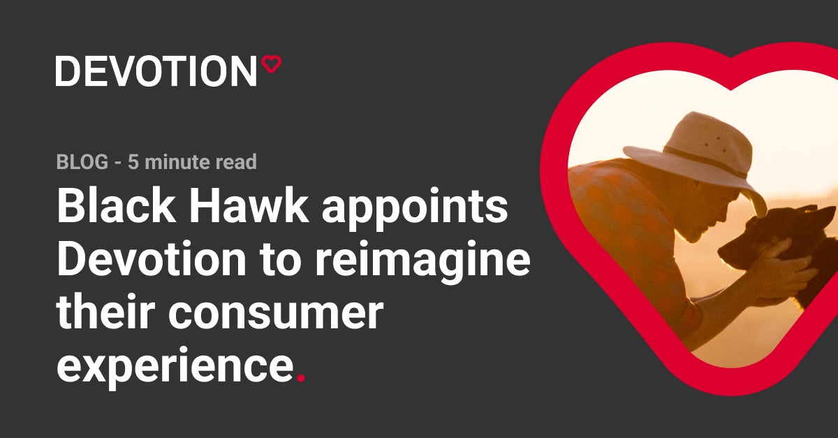 Black Hawk appoints Devotion to reimagine their website.