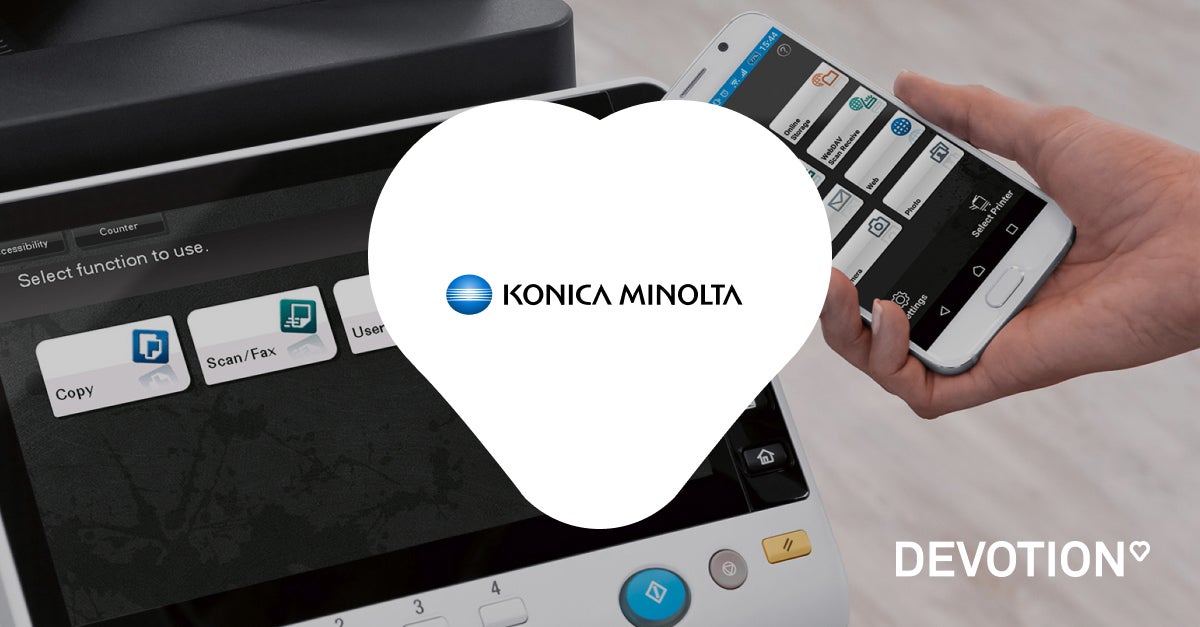 Website Development | Konica Minolta | Devotion Digital