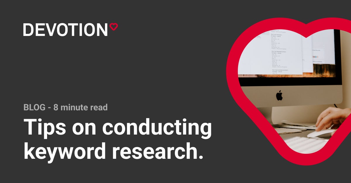 Tips on Conducting Keyword Research | Insights | Devotion