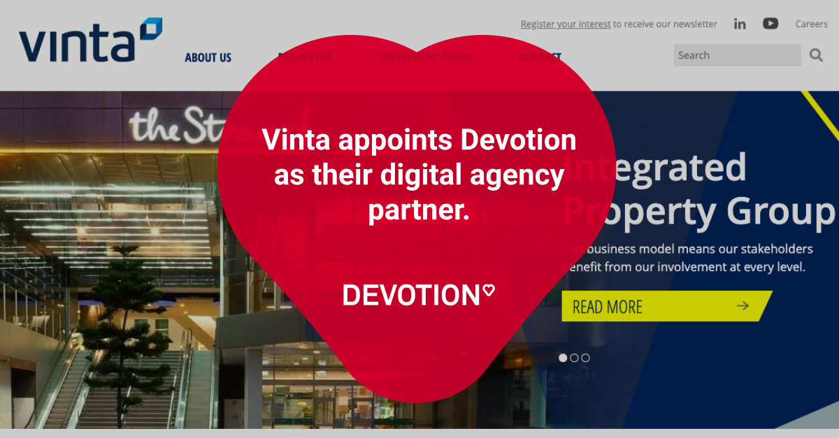 Vinta appoints Devotion | Client Win | Devotion