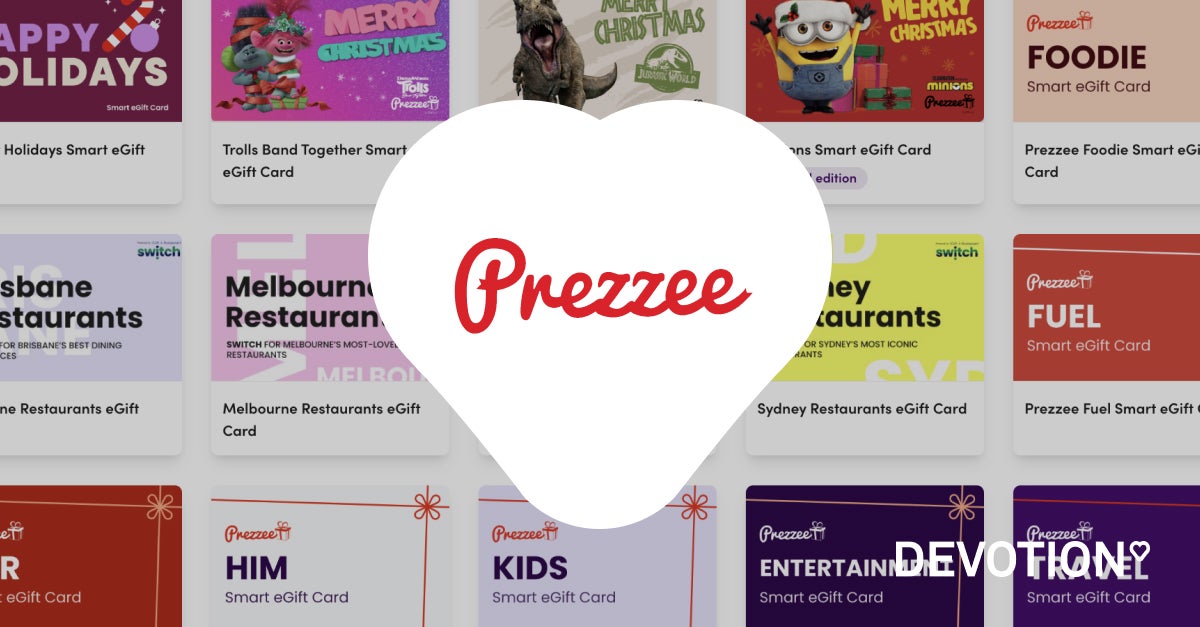 Website Development | Prezzee | Devotion Digital