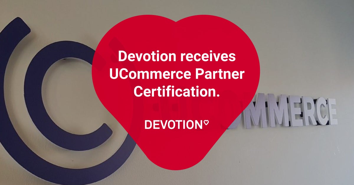 UCommerce Partner Certification | Ecommerce | Devotion