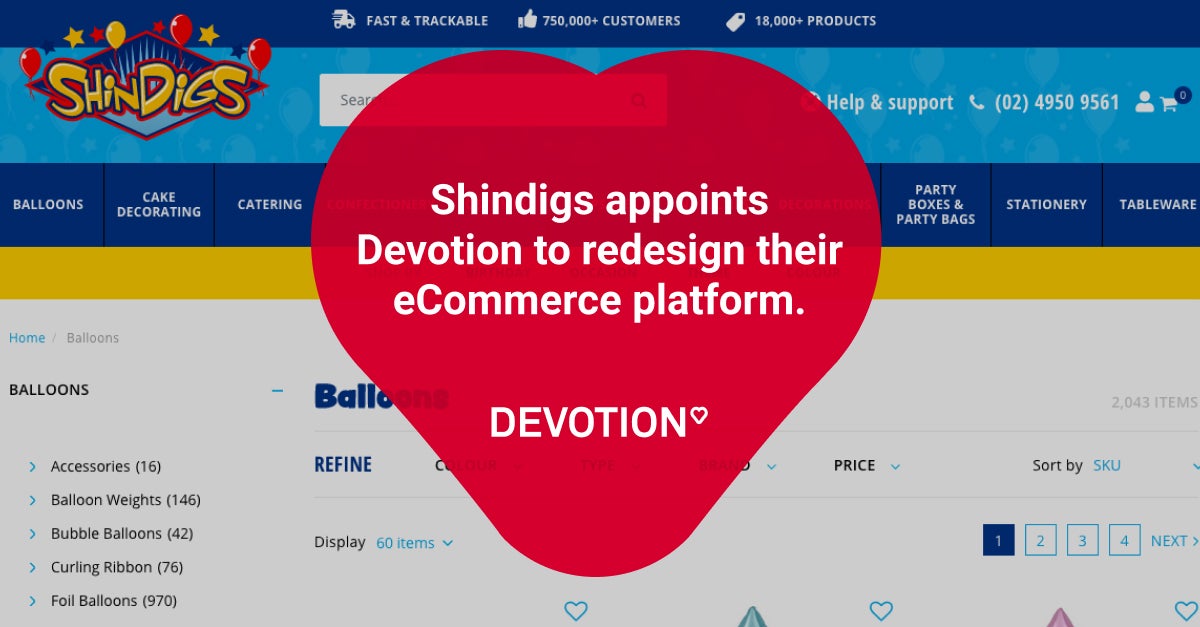 Shindigs appoints Devotion | Client Win | Devotion